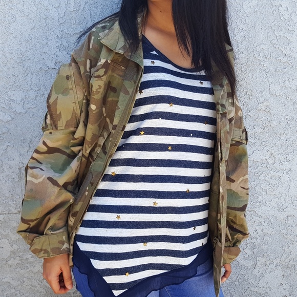 Vintage | Jackets & Coats | Vintage British Mtp Multicam Surplus Camo ...